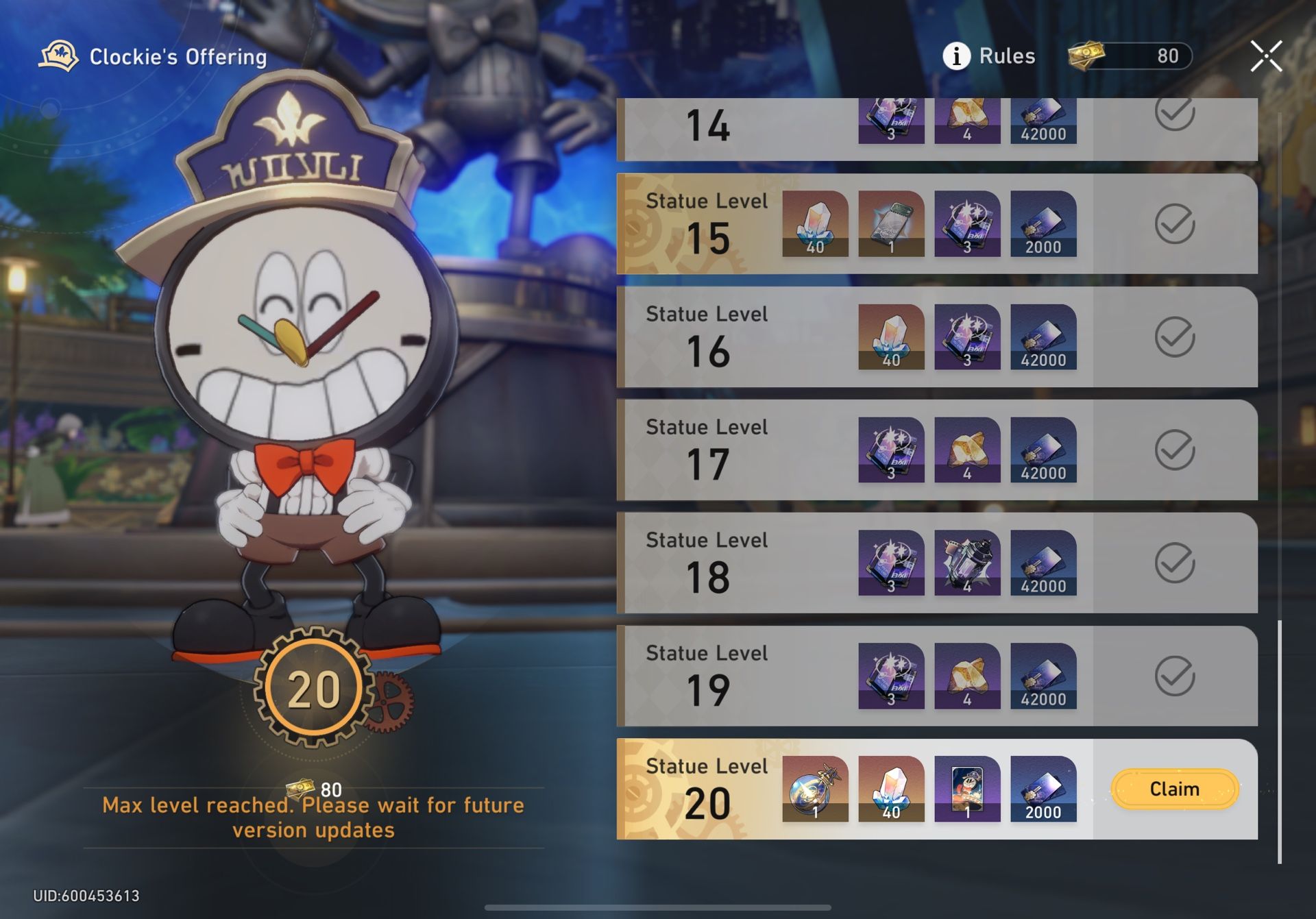 after 3 days of grinding… finallyyyy TT Honkai: Star Rail | HoYoLAB