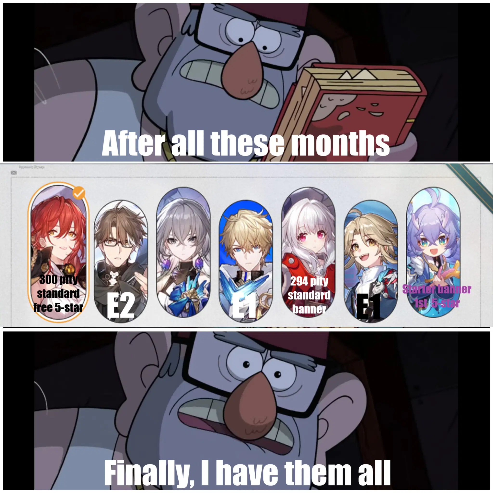 Here's the standalone version of my meme after I lost Black Swan to ...