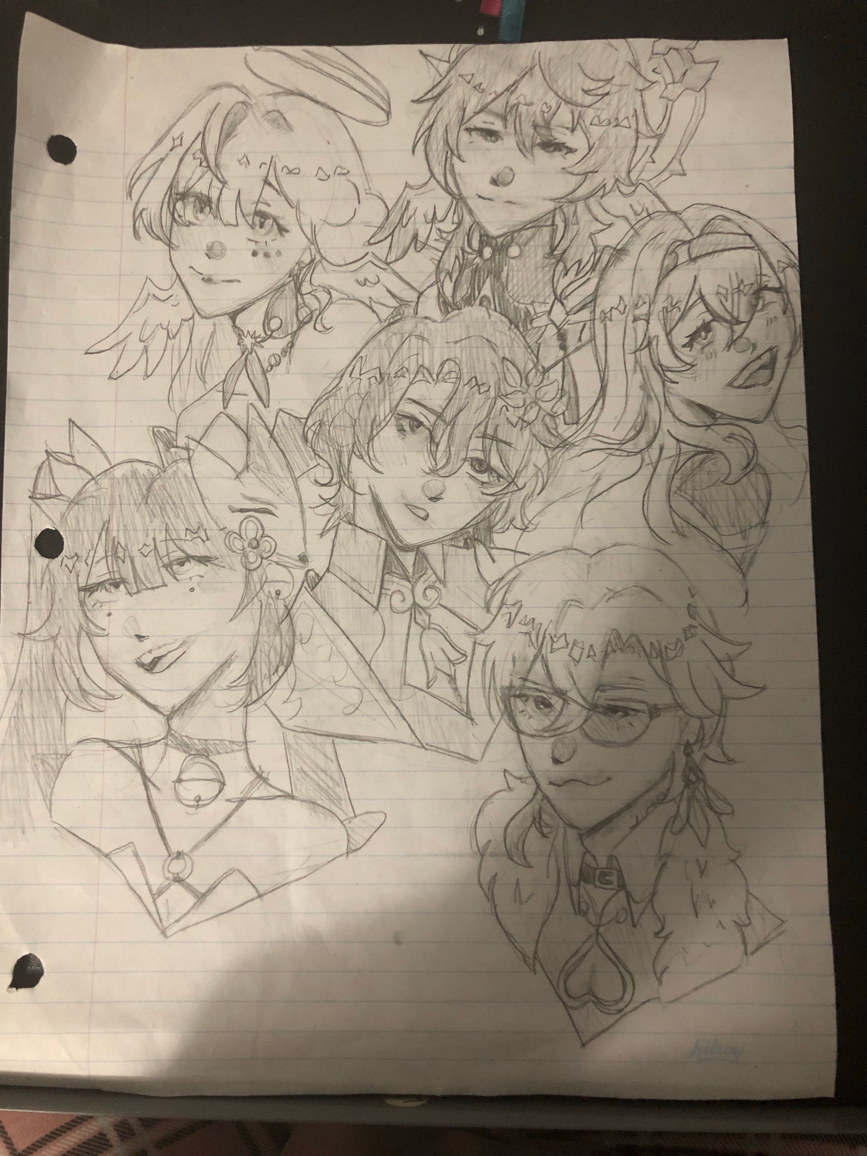 Hsr doodles because I don’t want to do science Honkai: Star Rail | HoYoLAB