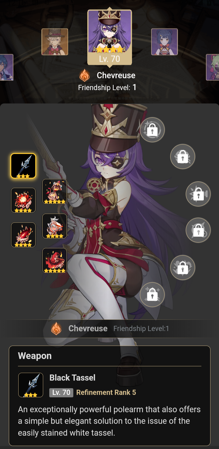 Chevruse Team Genshin Impact | HoYoLAB