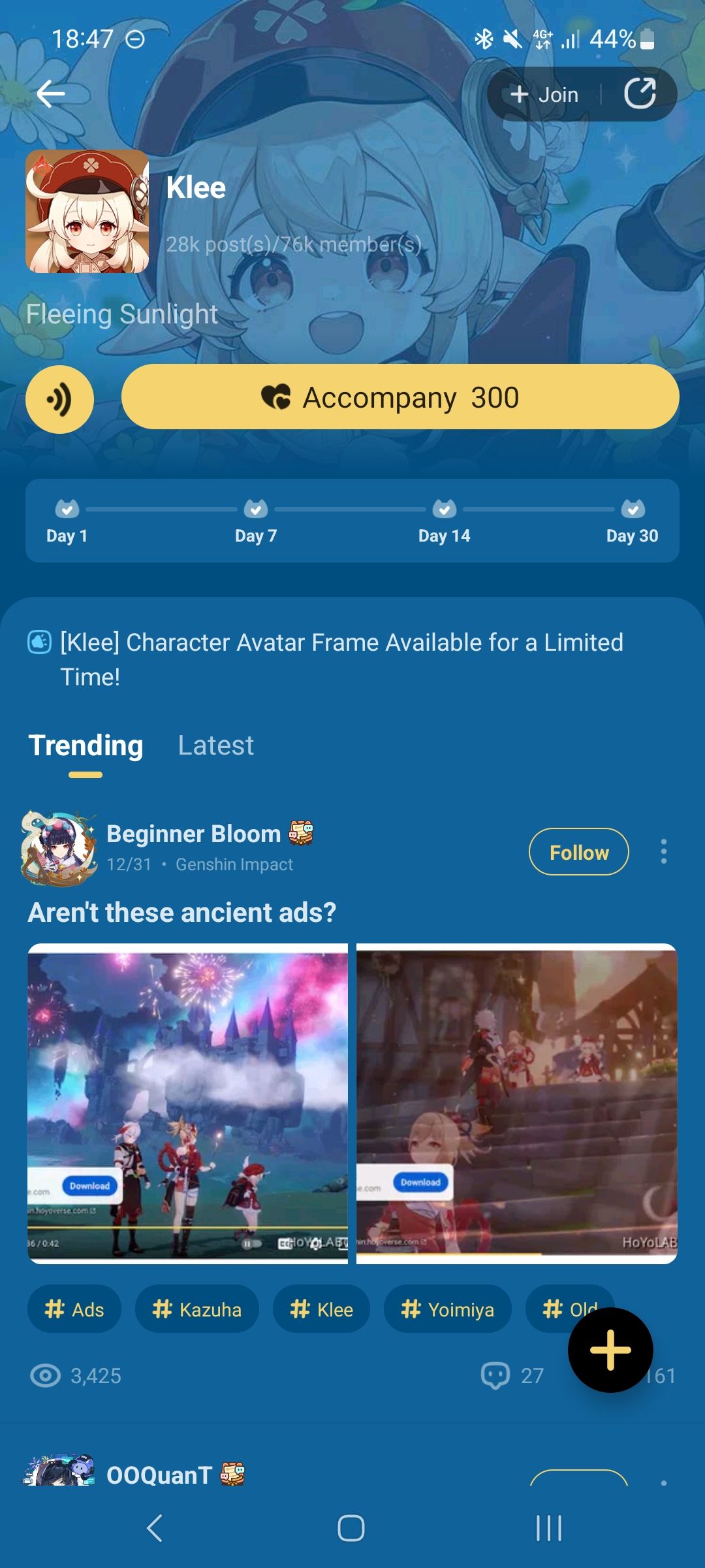 300 days with Klee ^^ Genshin Impact | HoYoLAB