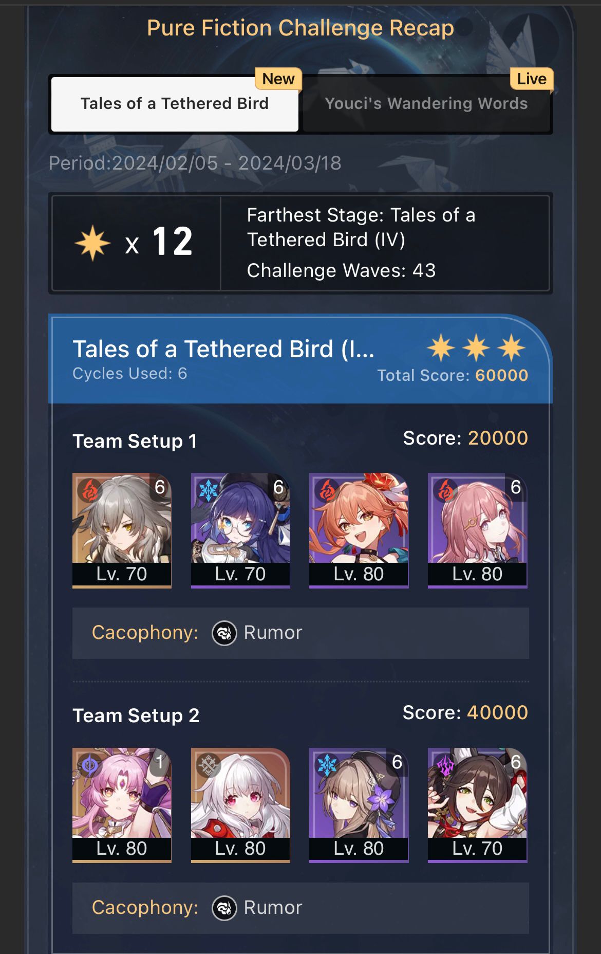Pure Fiction [Tales of a Tethered Bird (IV)] [F2P Guide] Honkai: Star ...