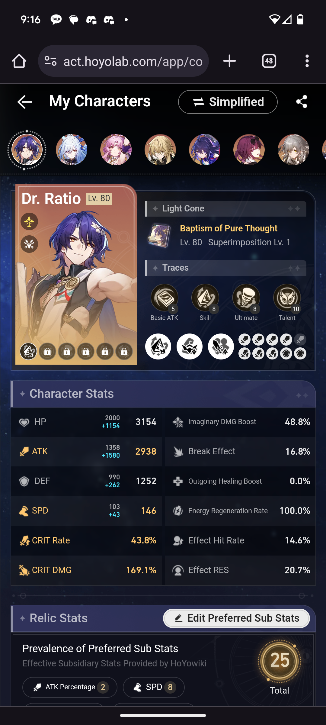 Dr. Ratio Build Honkai: Star Rail | HoYoLAB