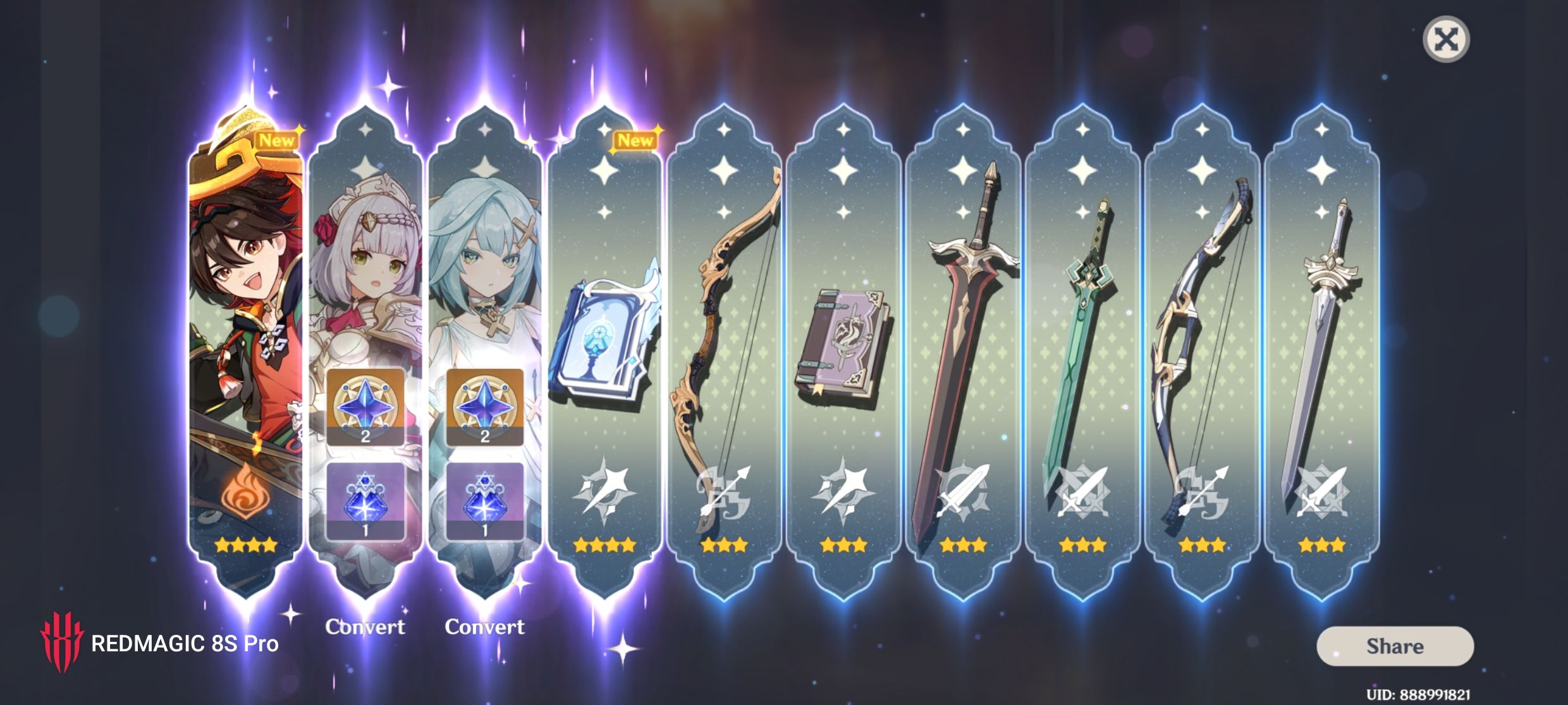 First 10 pull in Xianyun banner Genshin Impact | HoYoLAB