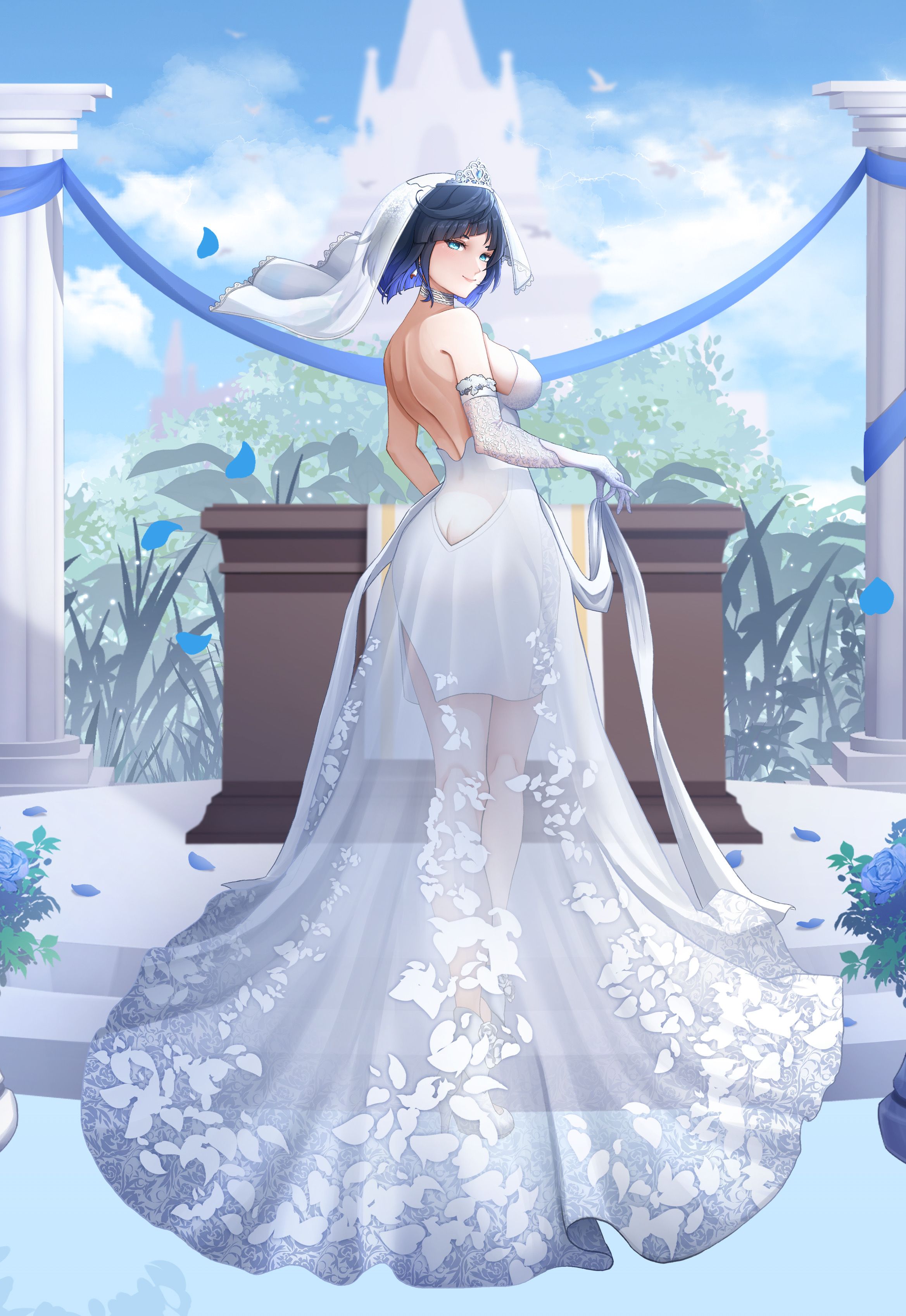 Yelan the most beautiful bride!! Genshin Impact | HoYoLAB