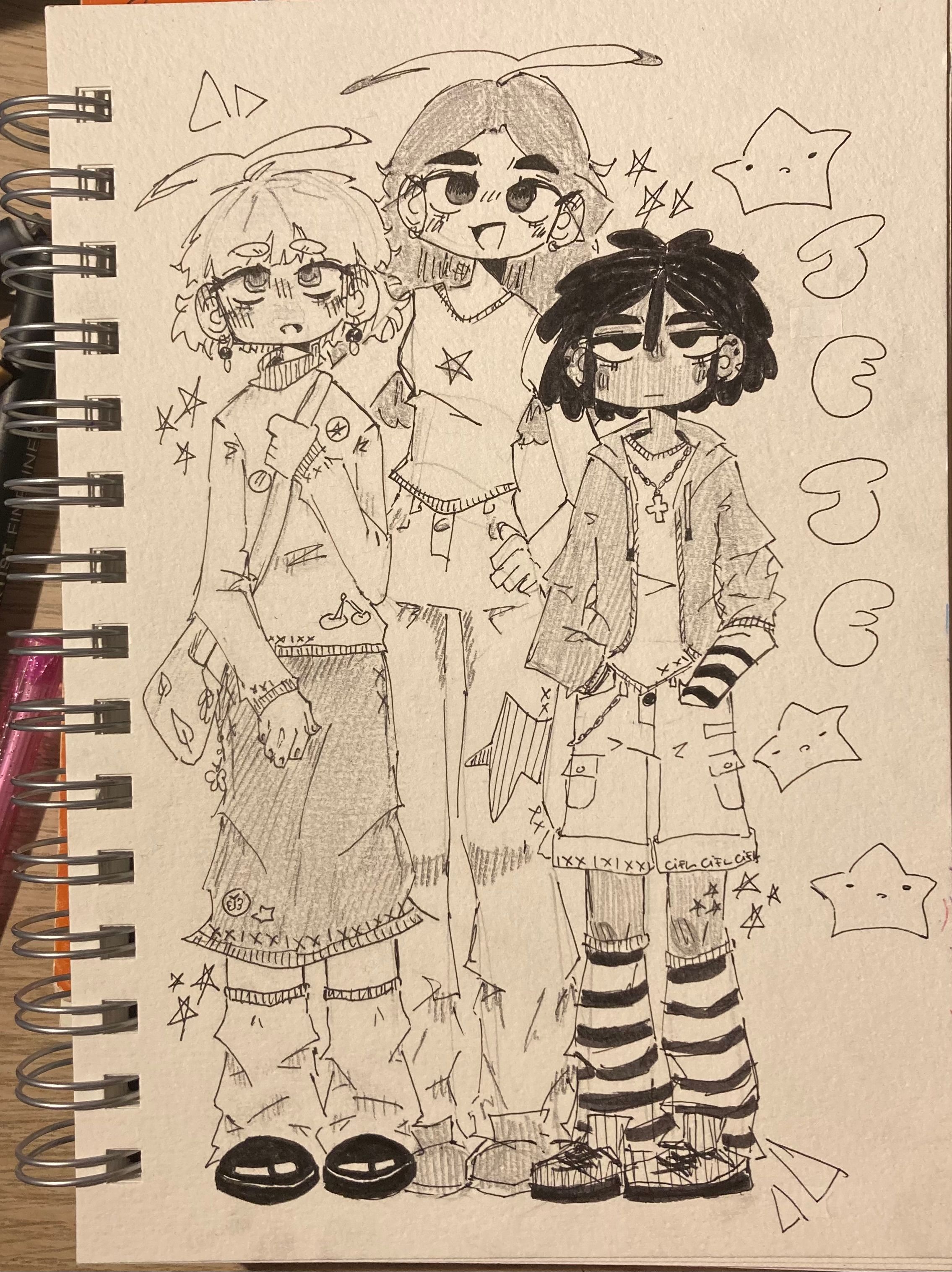 Sketchbook 4 part 2 😱 | HoYoLAB