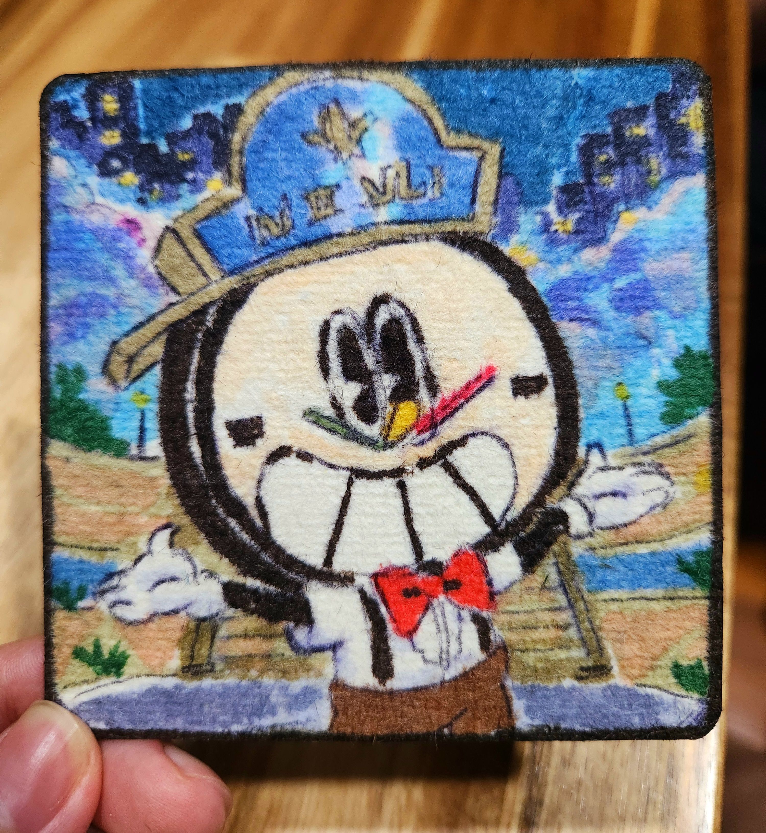 Made a clockie coaster for my husband! Honkai: Star Rail | HoYoLAB