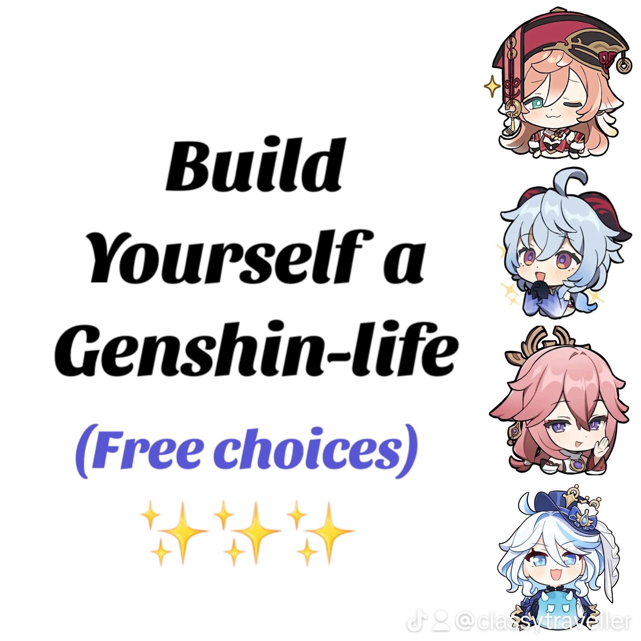 FREE choices Genshin life maker Genshin Impact | HoYoLAB