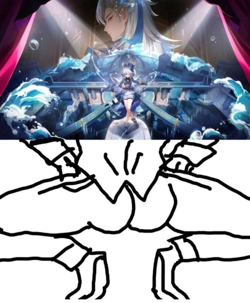 About Neuvillette's Cake Genshin Impact | HoYoLAB