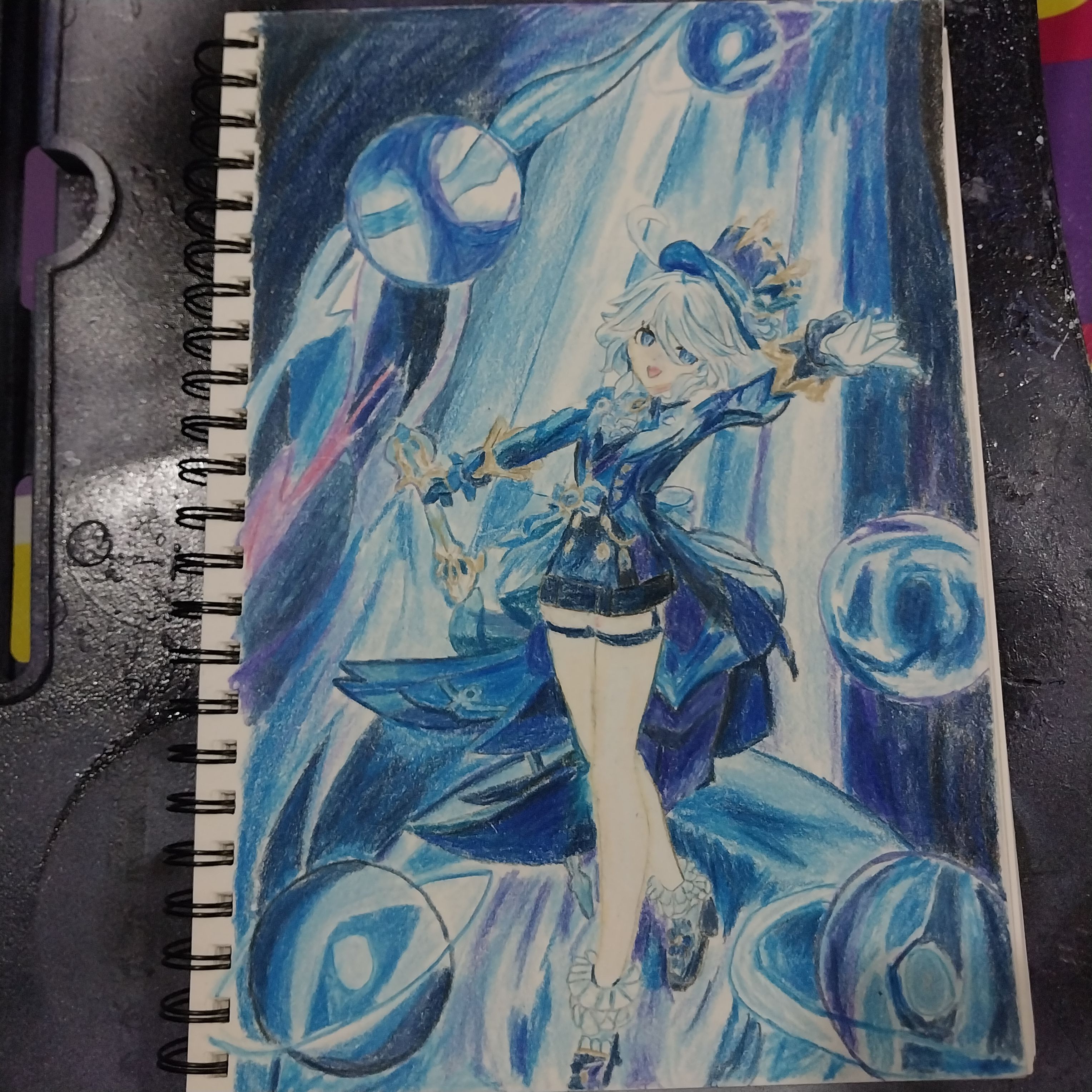 Furina ART Work design Genshin Impact | HoYoLAB