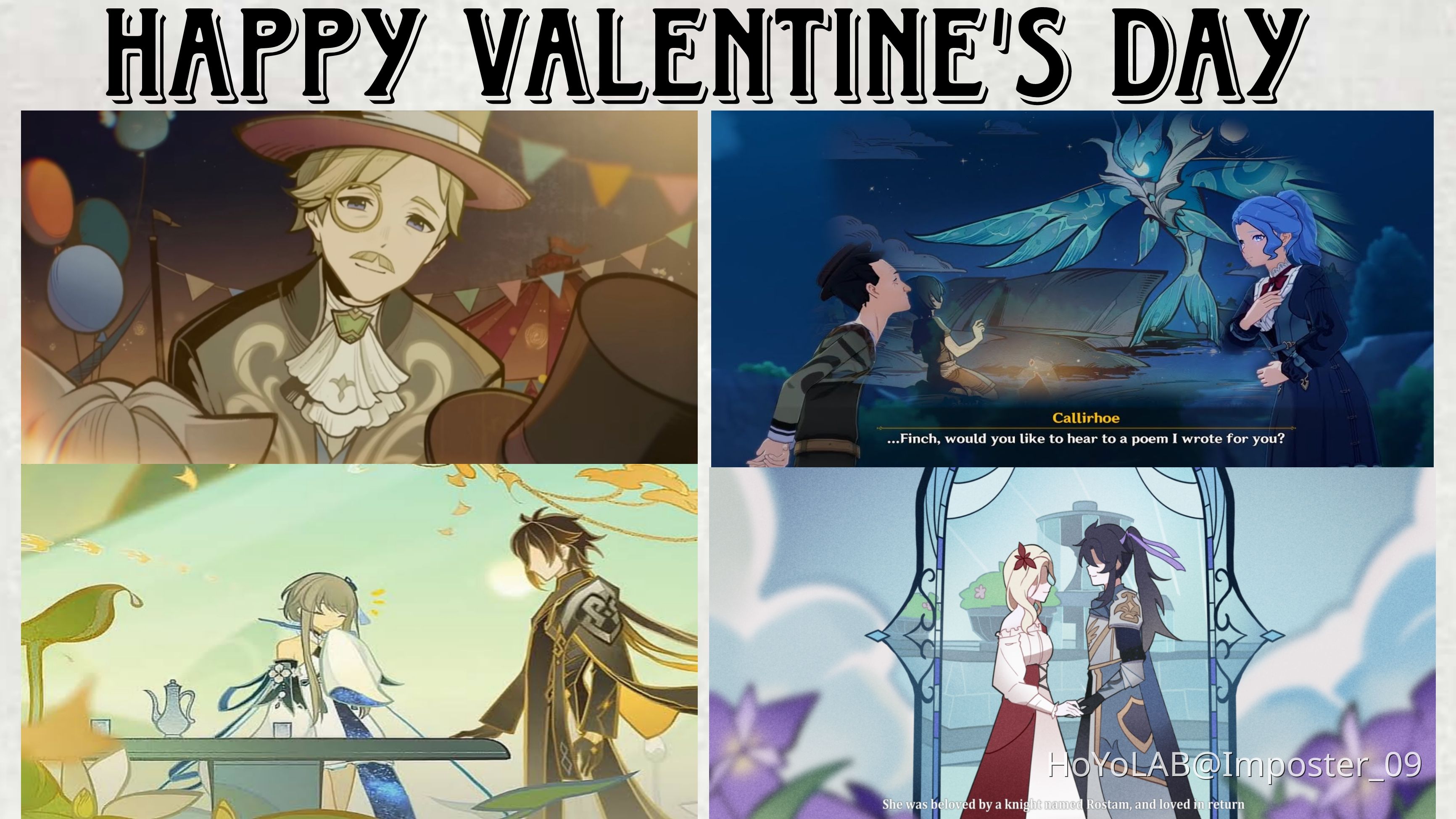 Happy Valentine's Day ♥️🥲 Genshin Impact | HoYoLAB