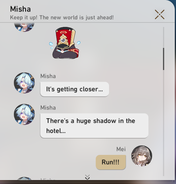 Finally got the message of the Misha meme Honkai: Star Rail | HoYoLAB