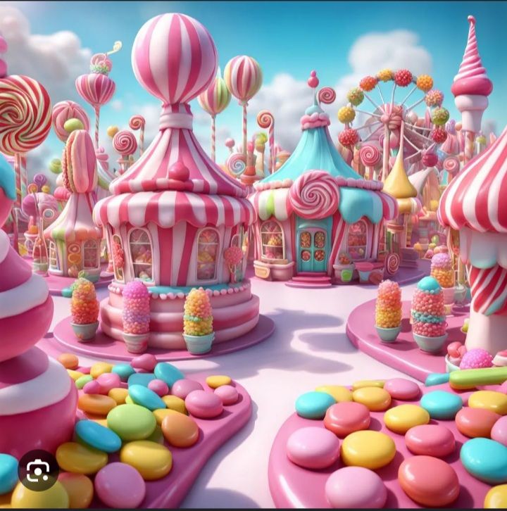 Candy world Genshin Impact | HoYoLAB