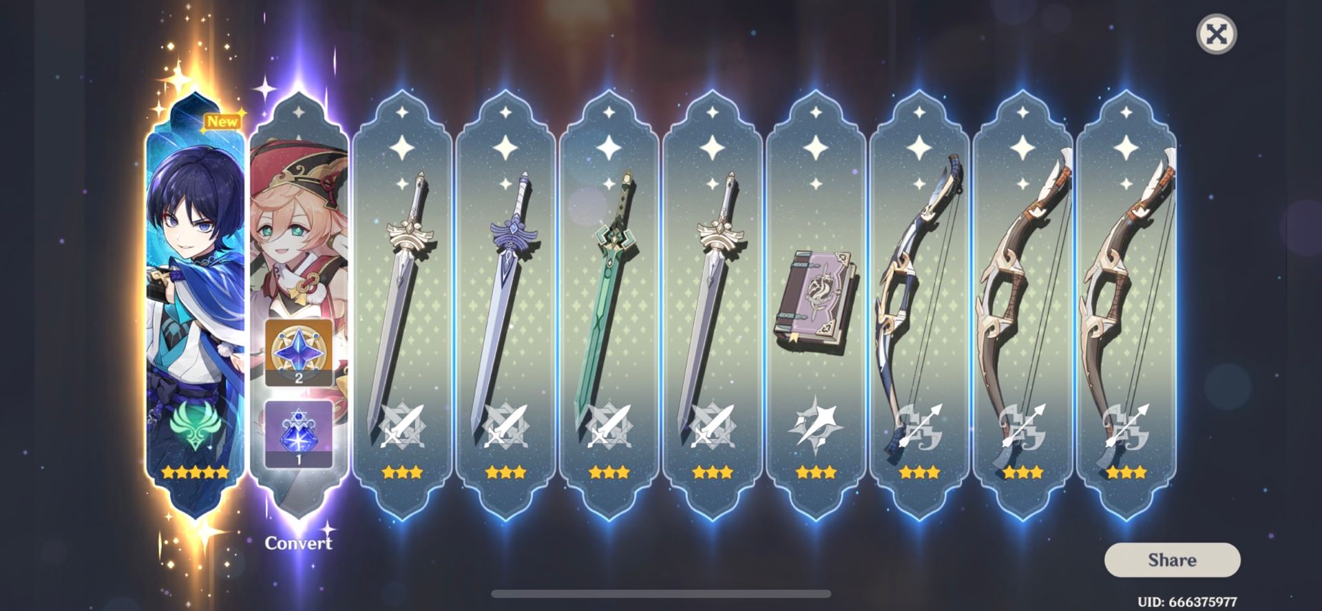 Genshin Luck VS CRK Luck VS Pjsk Luck (READ DESC) Genshin Impact | HoYoLAB