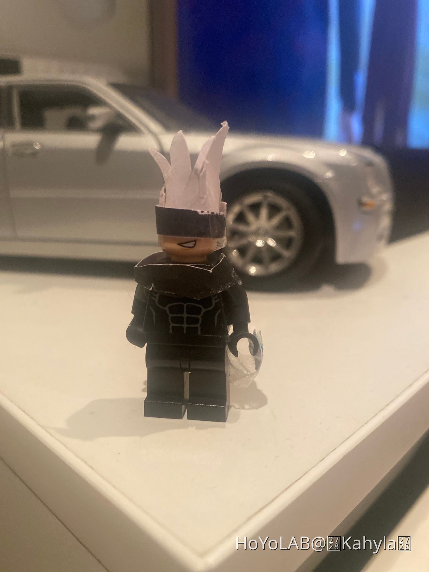 i made satoru Gojo out of a Batman Lego person 😶 | HoYoLAB