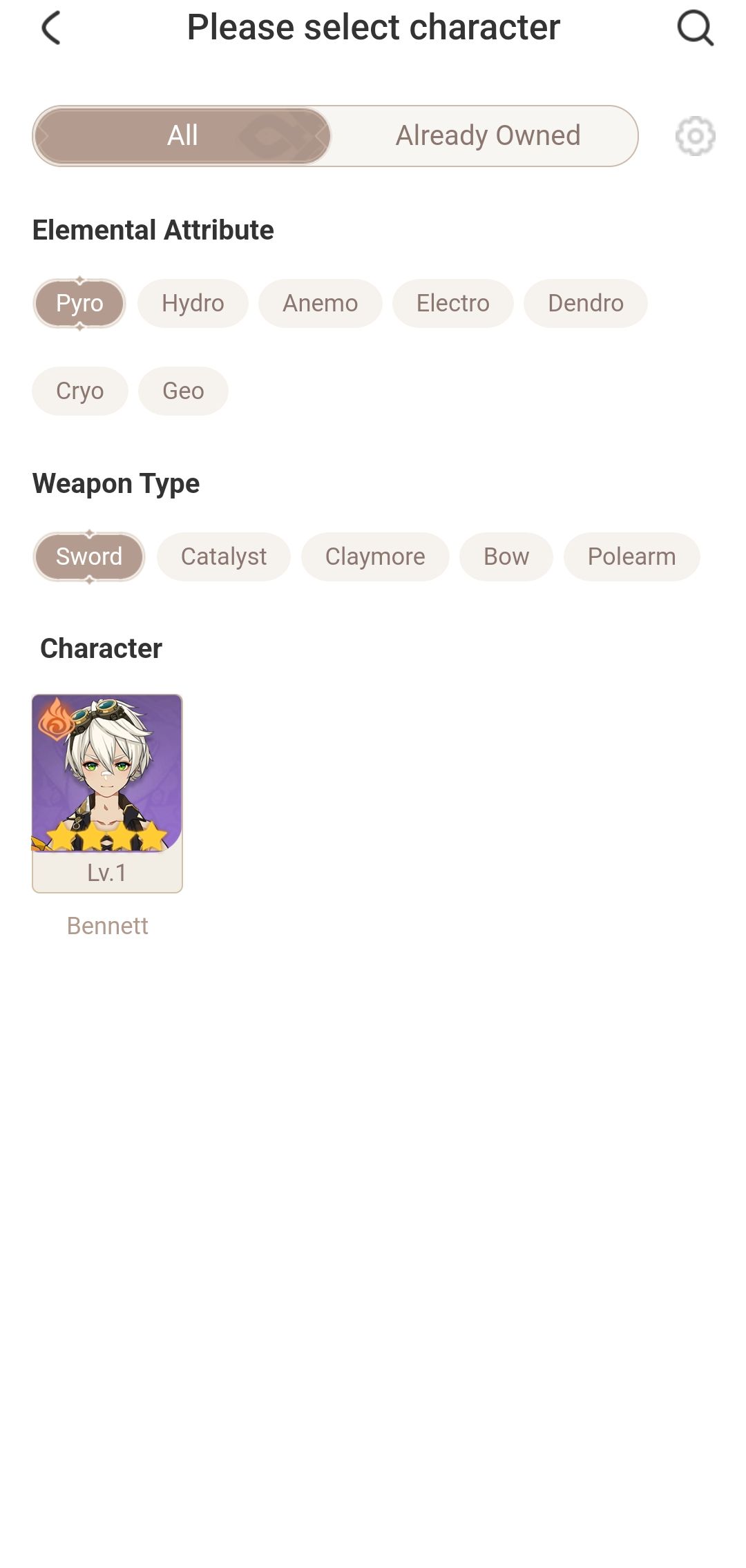 Only Pyro Sword User Genshin Impact | HoYoLAB