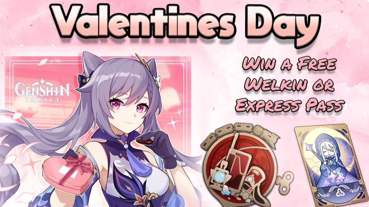 Valentines Day Giveaway! Genshin Impact | HoYoLAB