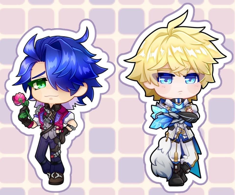Sampo Koski and Gepard Stickers! Honkai: Star Rail | HoYoLAB