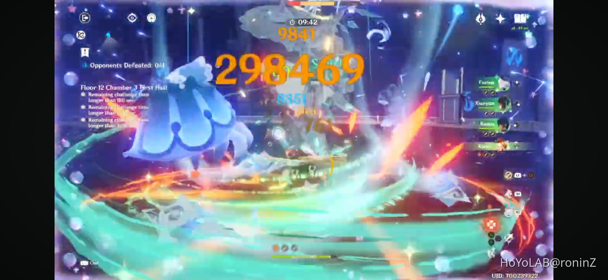 Absolutely no one ,Klee and uncle kaeya in abyss Genshin Impact | HoYoLAB