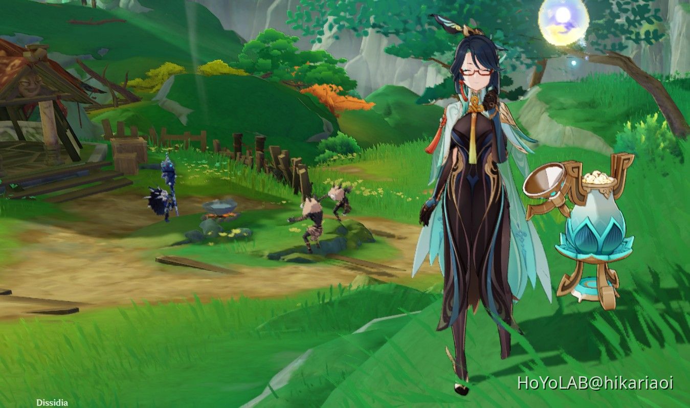 Theme 4: Take a photo of Xianyun with a cooking hilichurl! Genshin ...