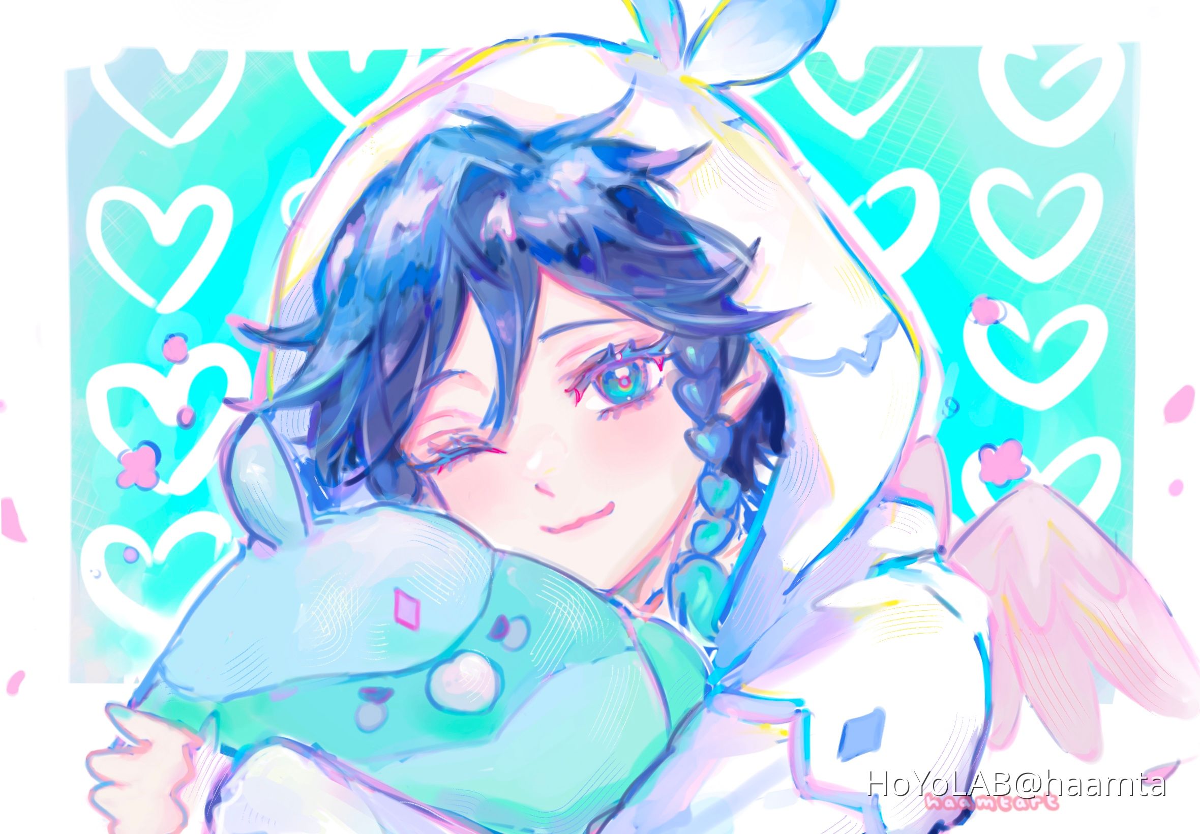 DAY 21: drawing venti every day until uni starts again Genshin Impact ...