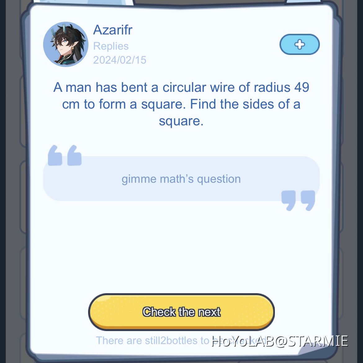 maths Genshin Impact | HoYoLAB