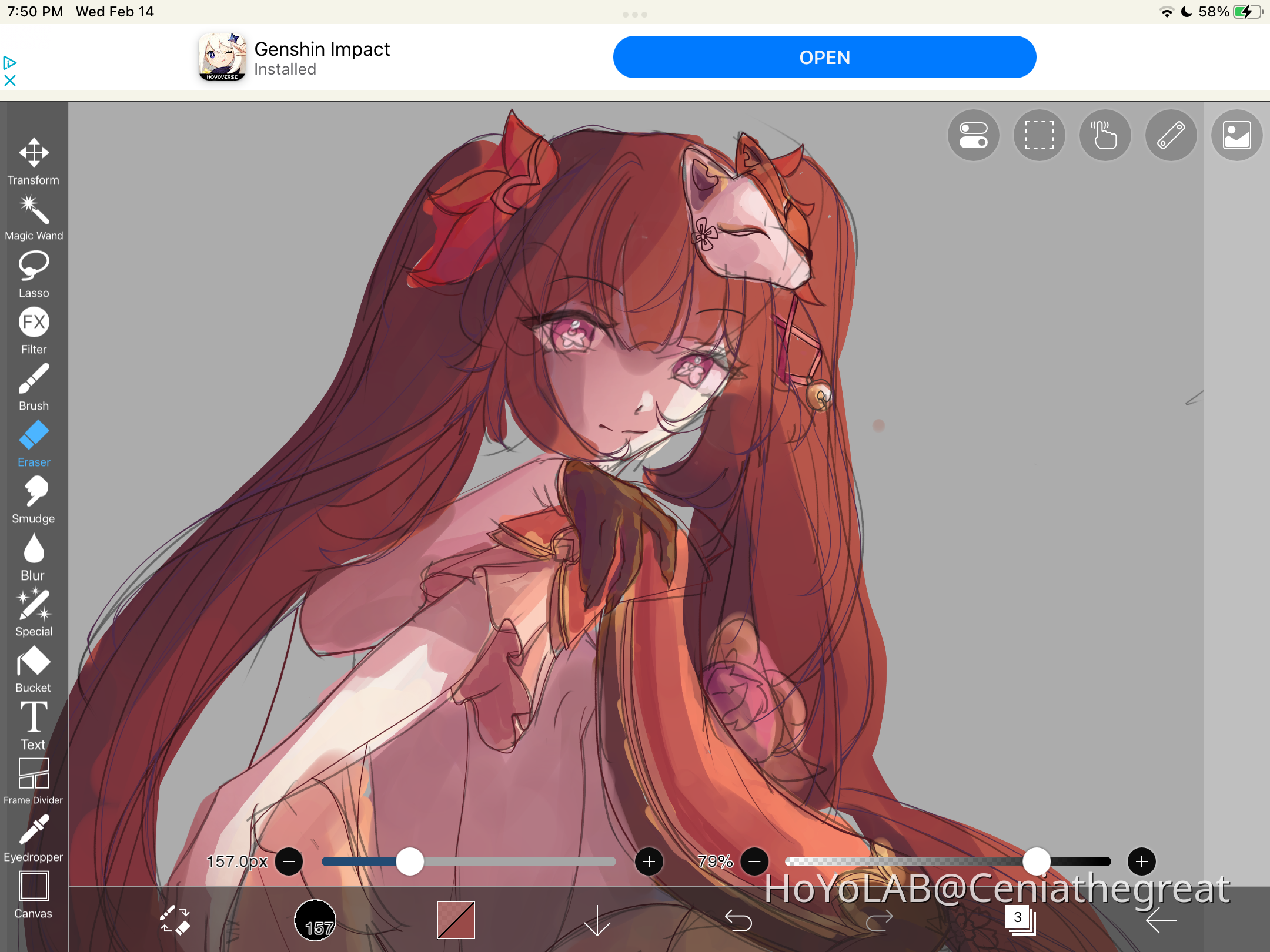 Sparkle work on process Genshin Impact | HoYoLAB