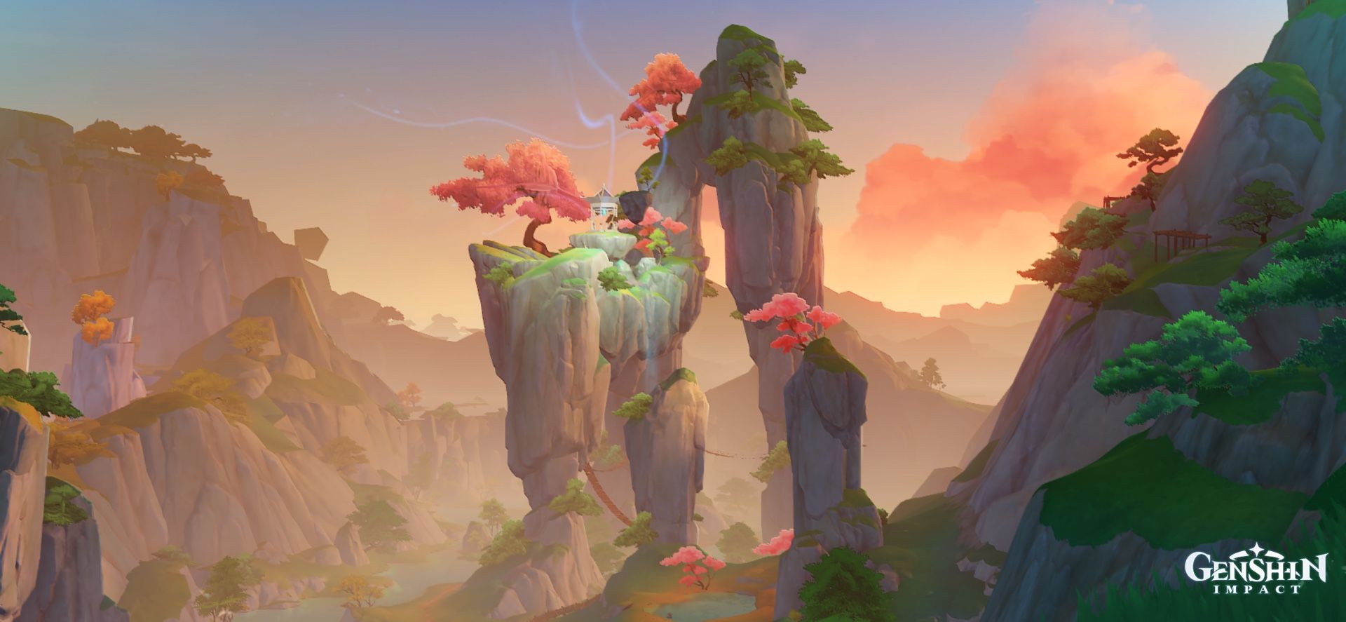 The beautiful scenery of Cheney Vale Genshin Impact | HoYoLAB