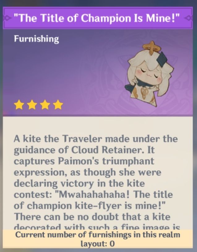 Paimon’s two kites Genshin Impact | HoYoLAB