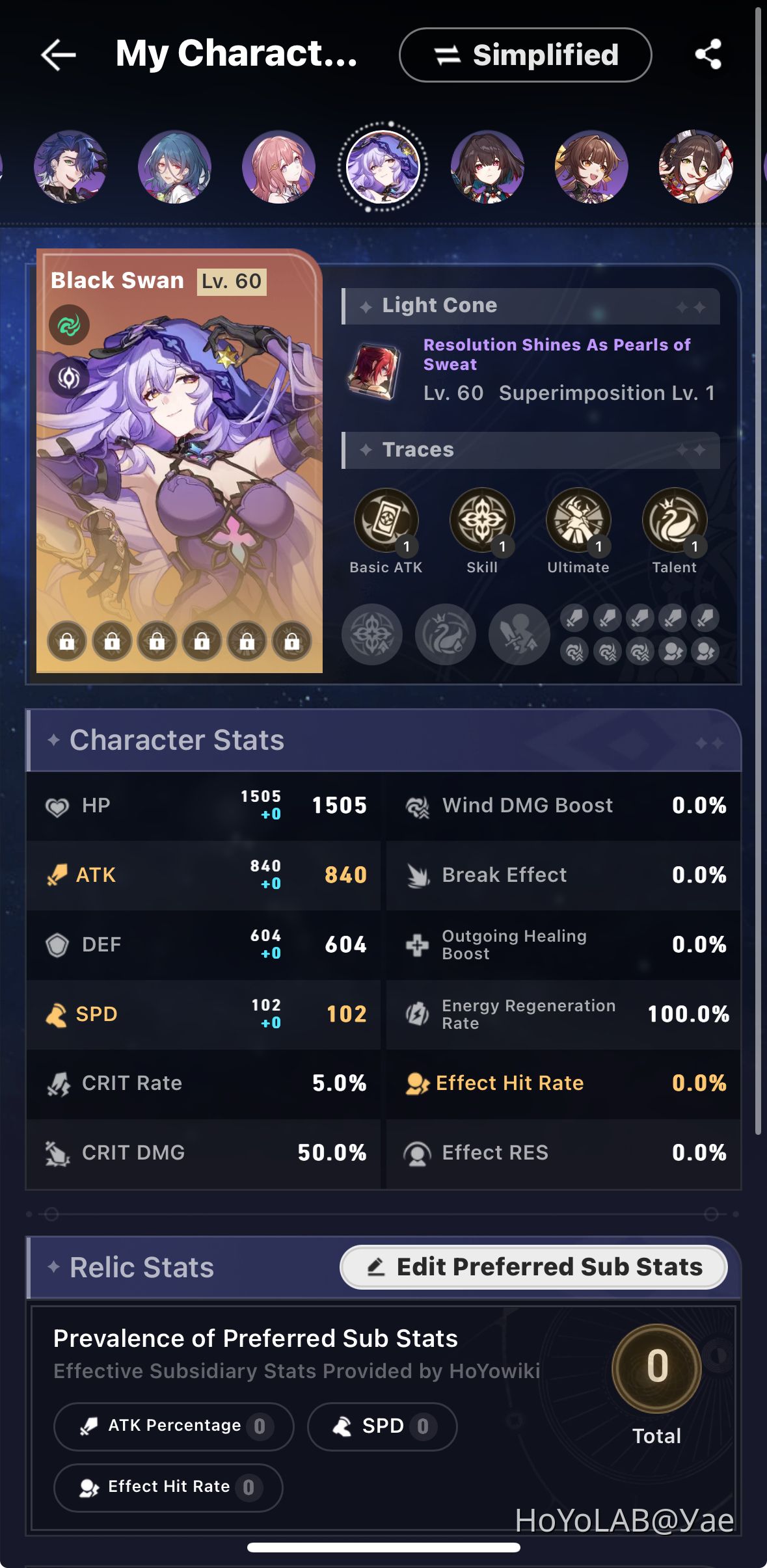 Finally got black swan after loosing 50/50 on her banner Honkai: Star Rail | HoYoLAB