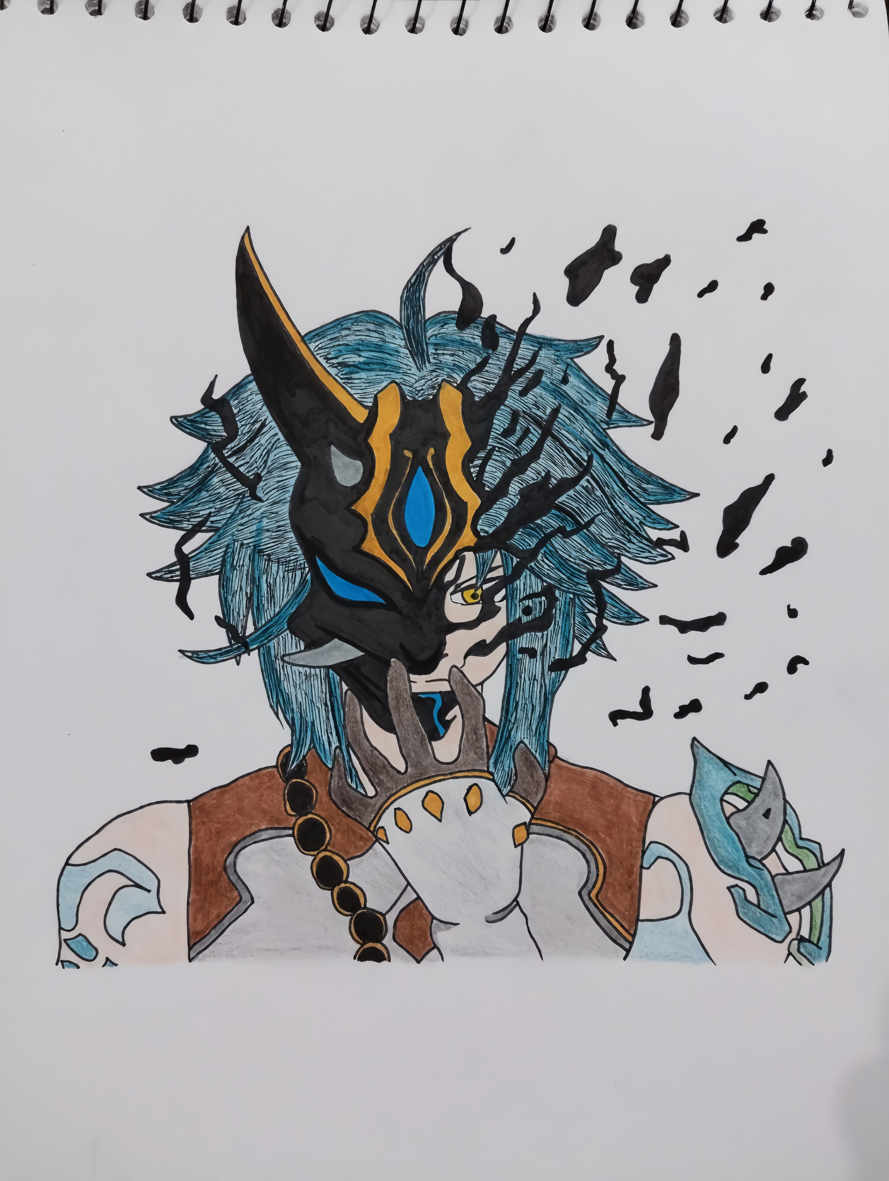 Xaio fan Art ️ Genshin Impact | HoYoLAB