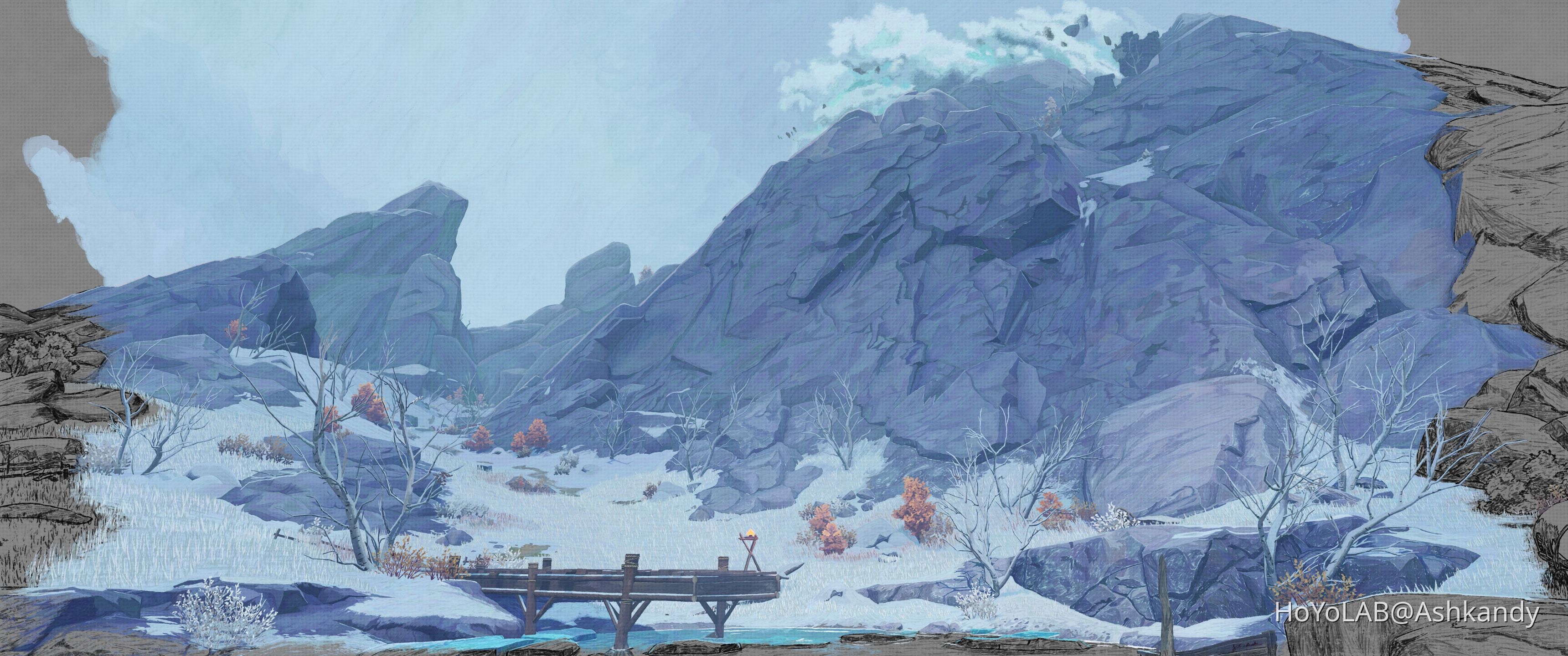 Frozen Valley Genshin Impact | HoYoLAB