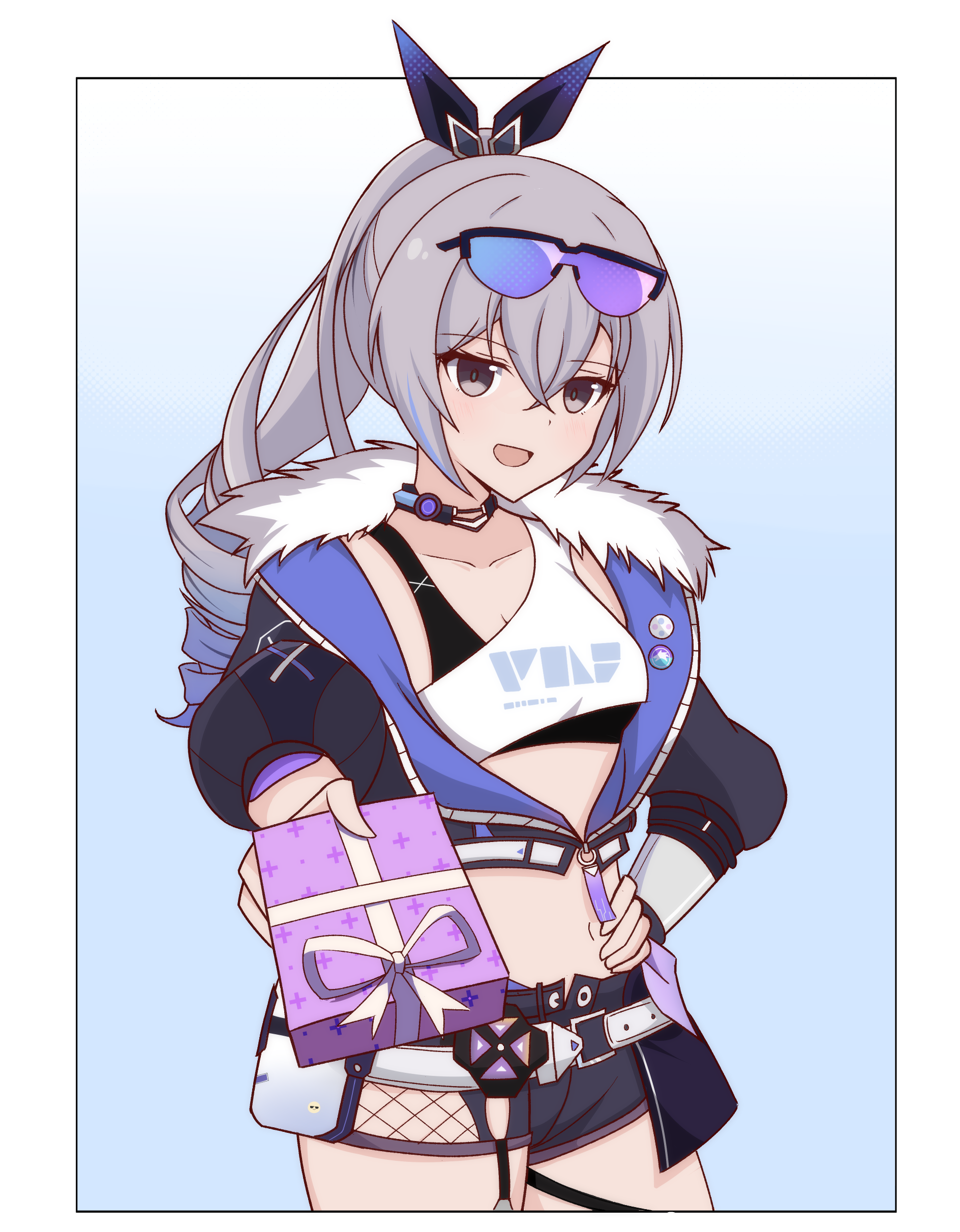 Silver Wolf gives you a Valentine's Card(?) Honkai: Star Rail | HoYoLAB