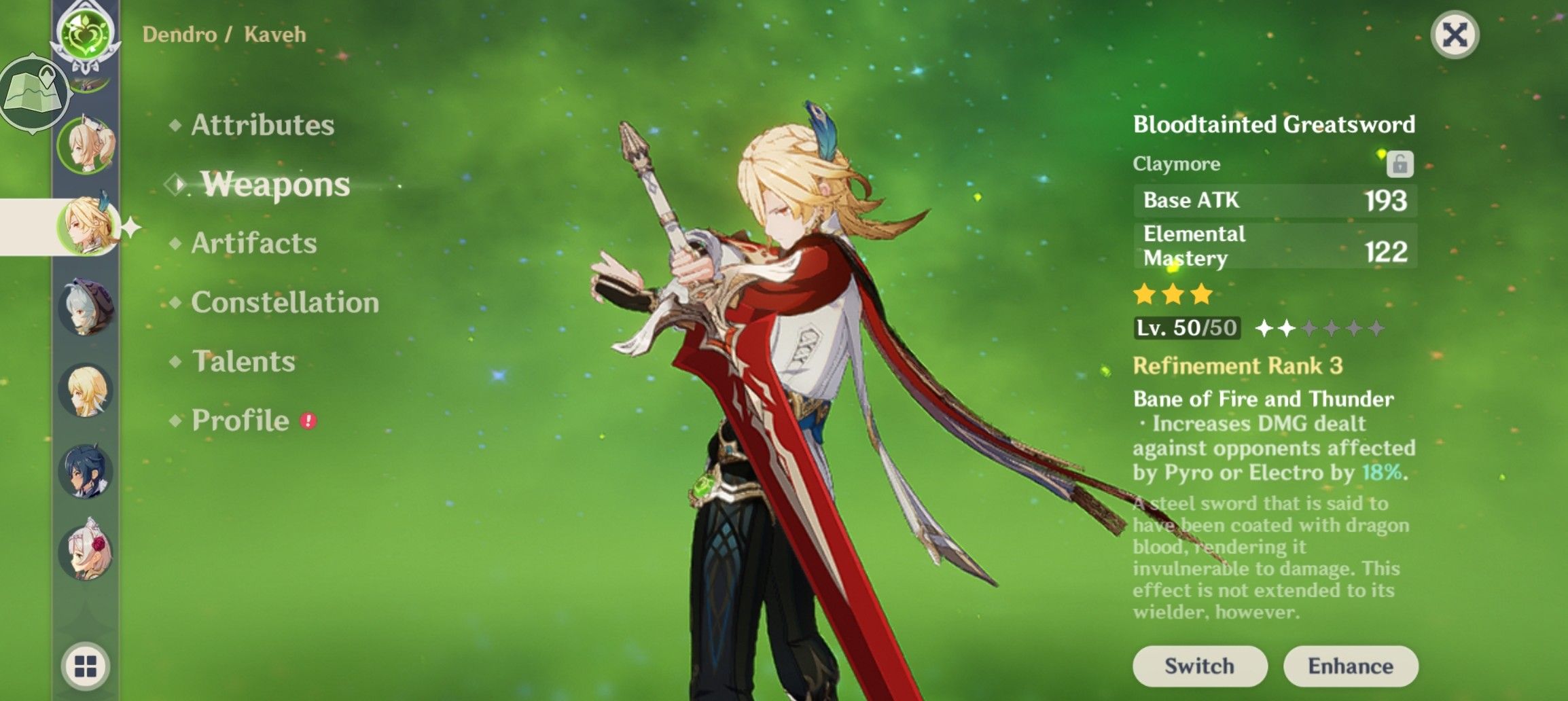 this sword look sick to kaveh 💀 Genshin Impact | HoYoLAB