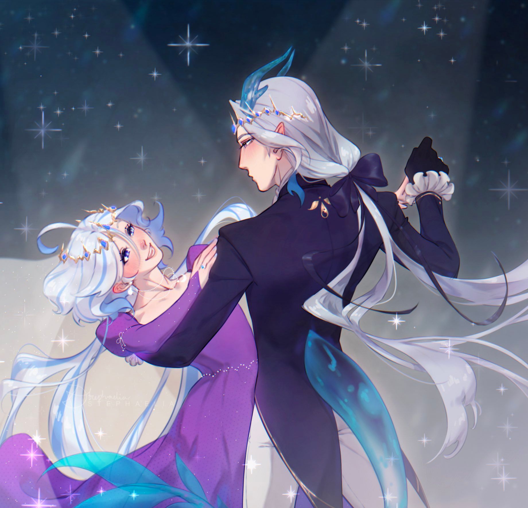 Dance Under Stars (NeuviFuri) Genshin Impact | HoYoLAB