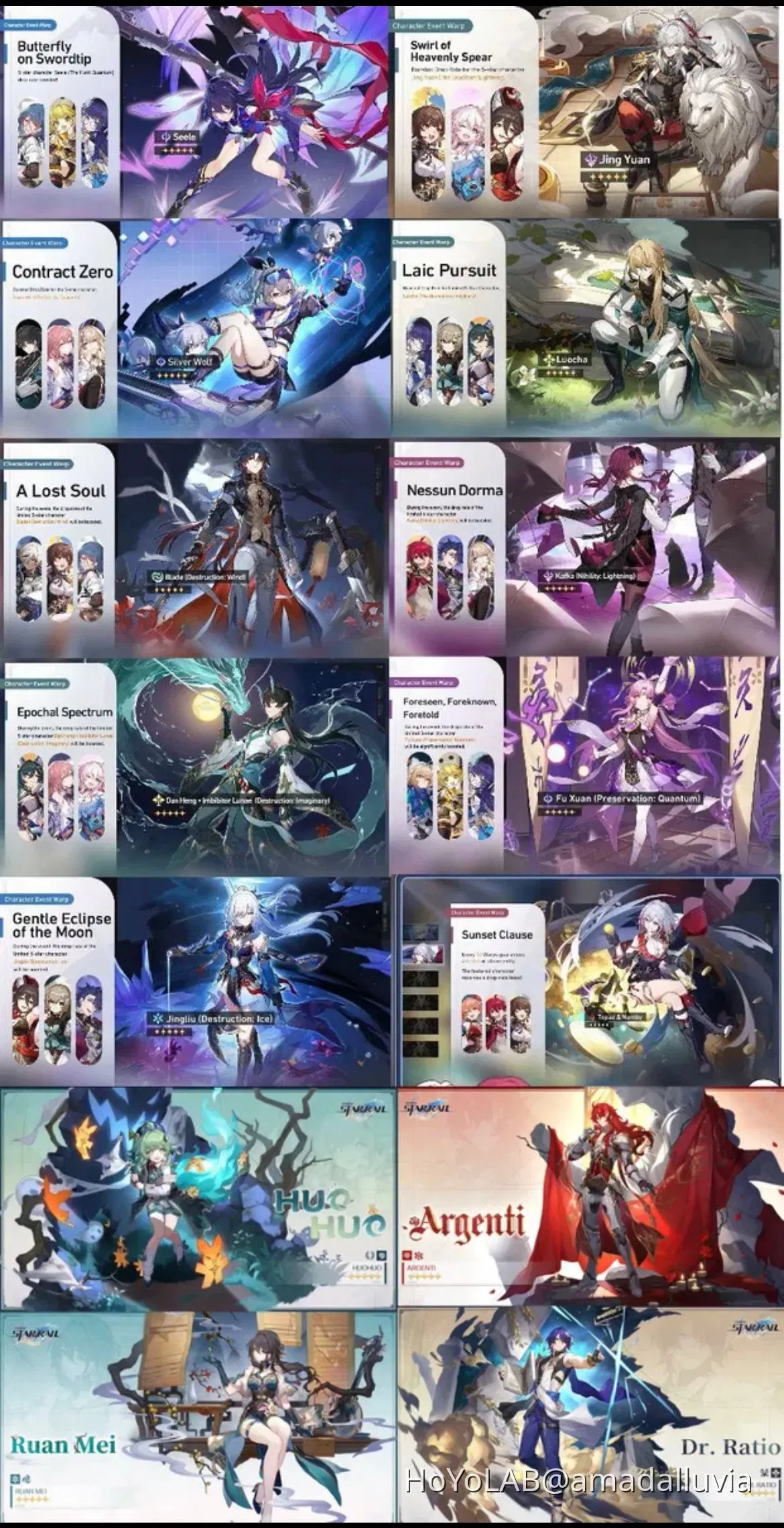 HSR pull history Honkai: Star Rail | HoYoLAB