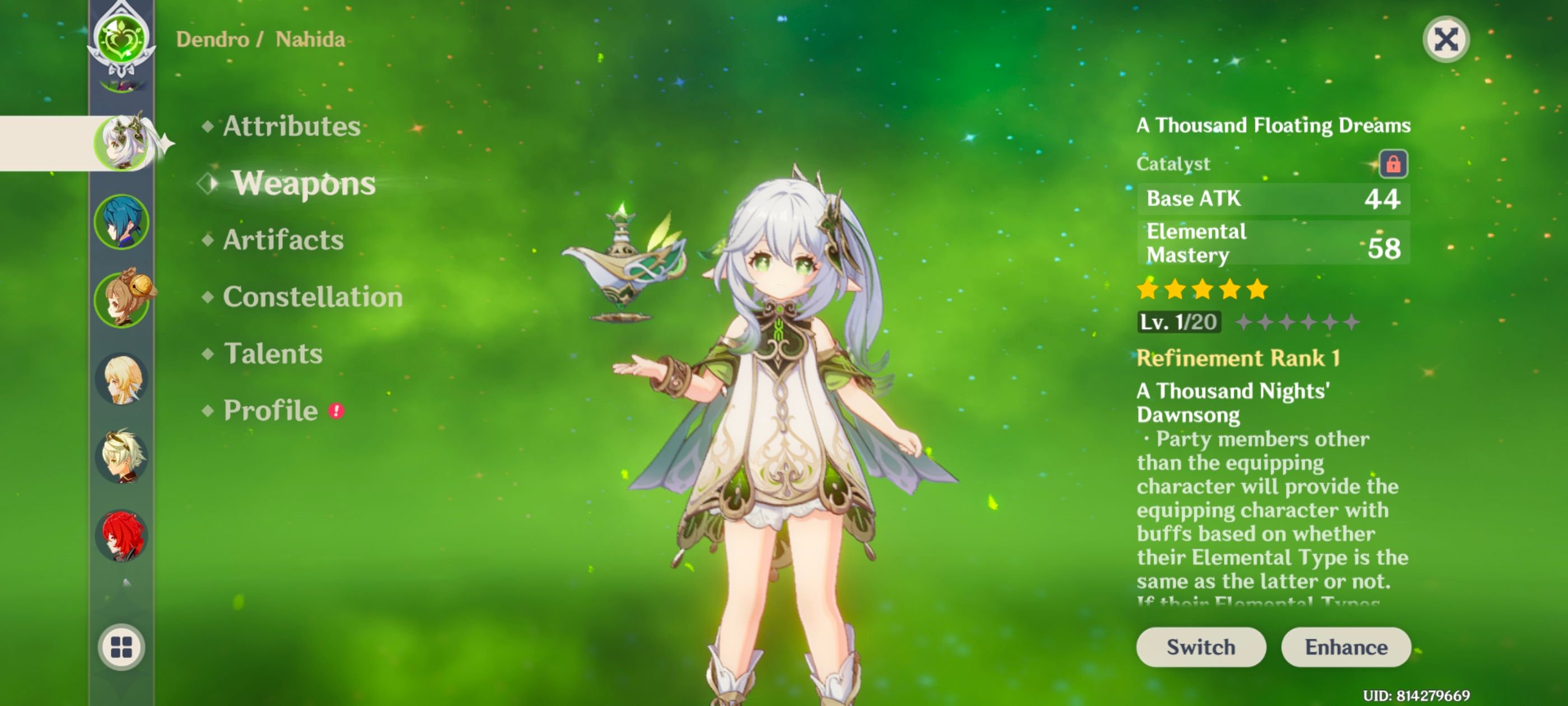 got nahida's weapon Genshin Impact | HoYoLAB