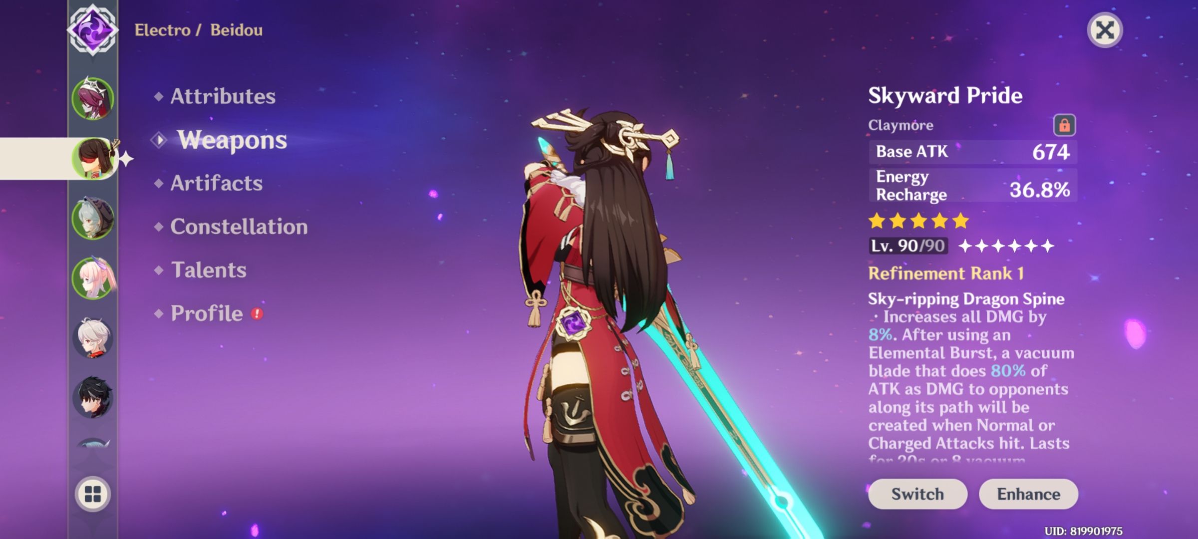 Beidou Aesthetic Genshin Impact | HoYoLAB