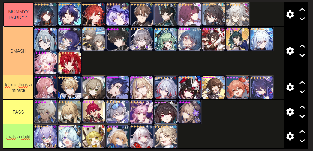 smash or pass, hsr edition Honkai: Star Rail | HoYoLAB