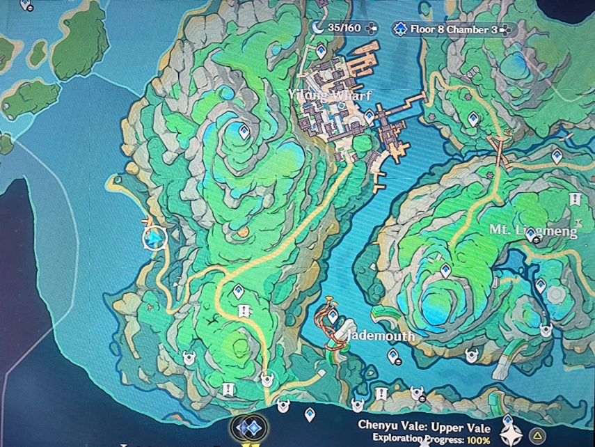 Chenyu Vale Upper Vale exploration progress Genshin Impact | HoYoLAB