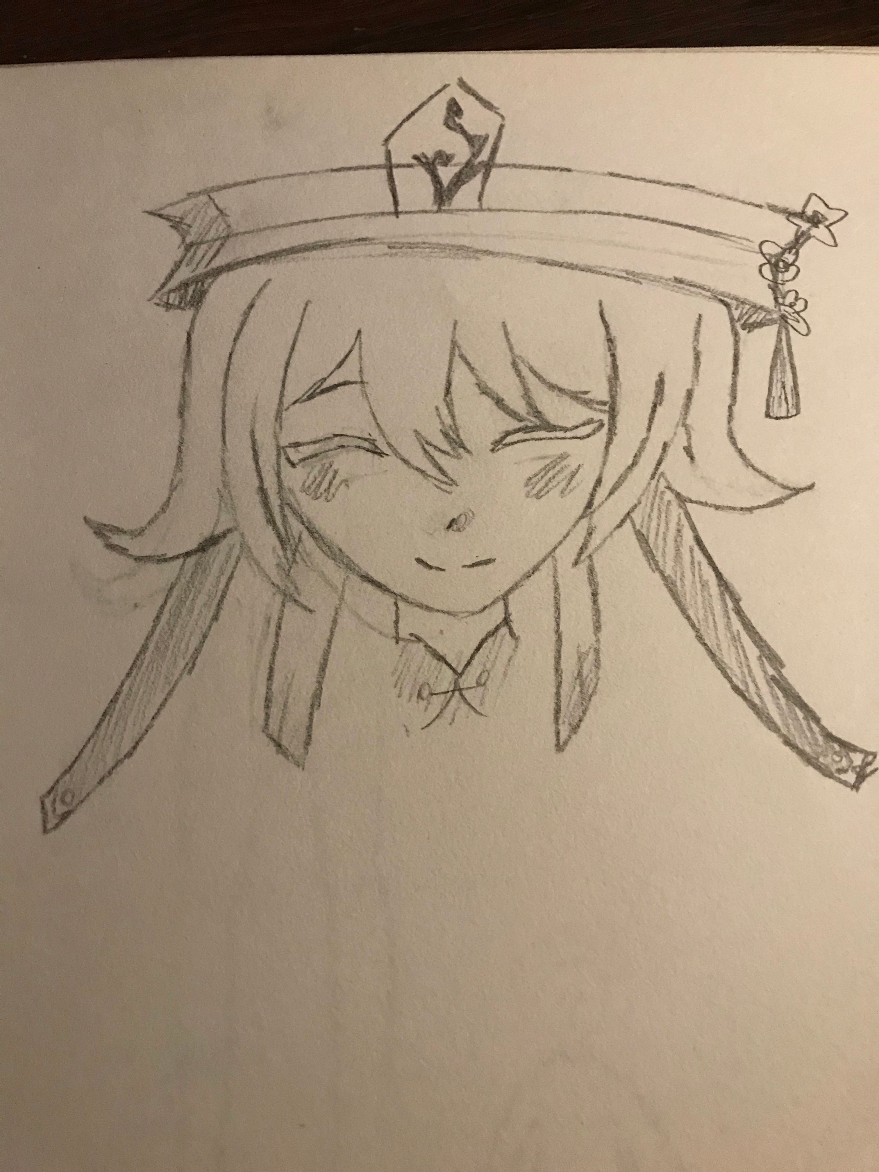 Hu tao drawing! Genshin Impact | HoYoLAB