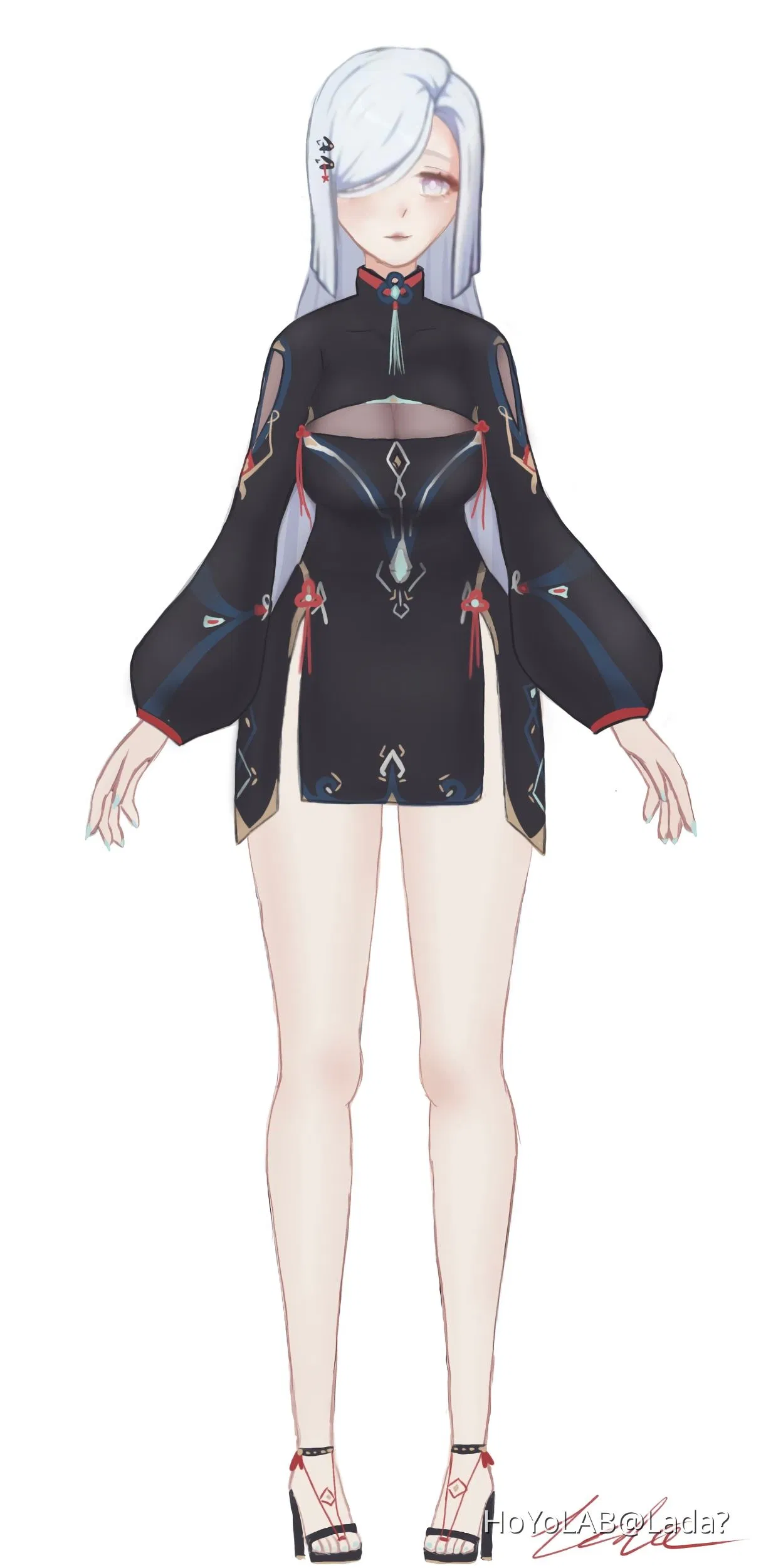 Shenhe - alternative outfit Genshin Impact | HoYoLAB