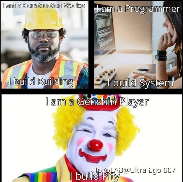 Hello pity builders 🤡 Genshin Impact | HoYoLAB