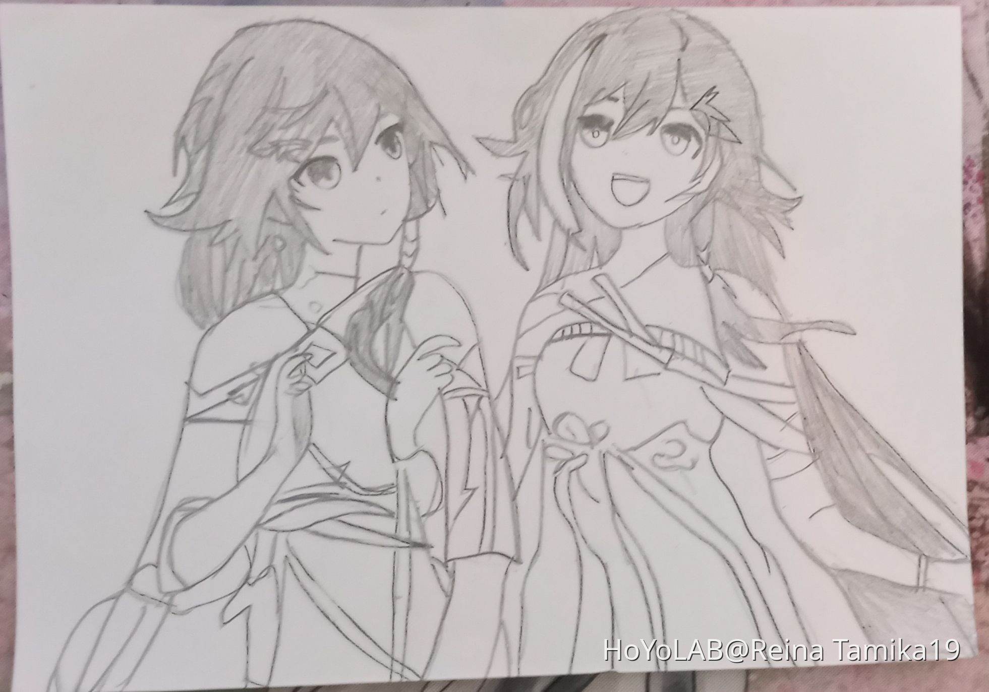 I make Fu hua drawing Honkai Impact 3rd | HoYoLAB