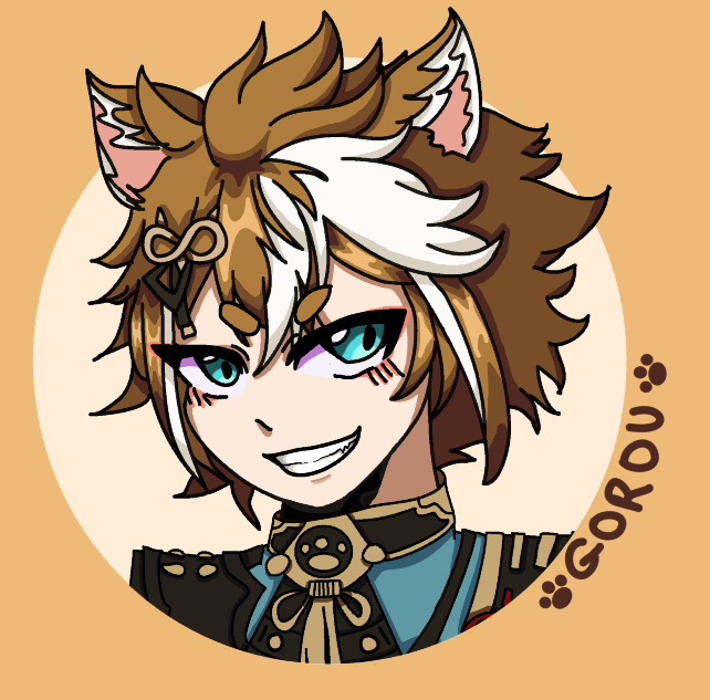 Gorou fanart!! Genshin Impact | HoYoLAB