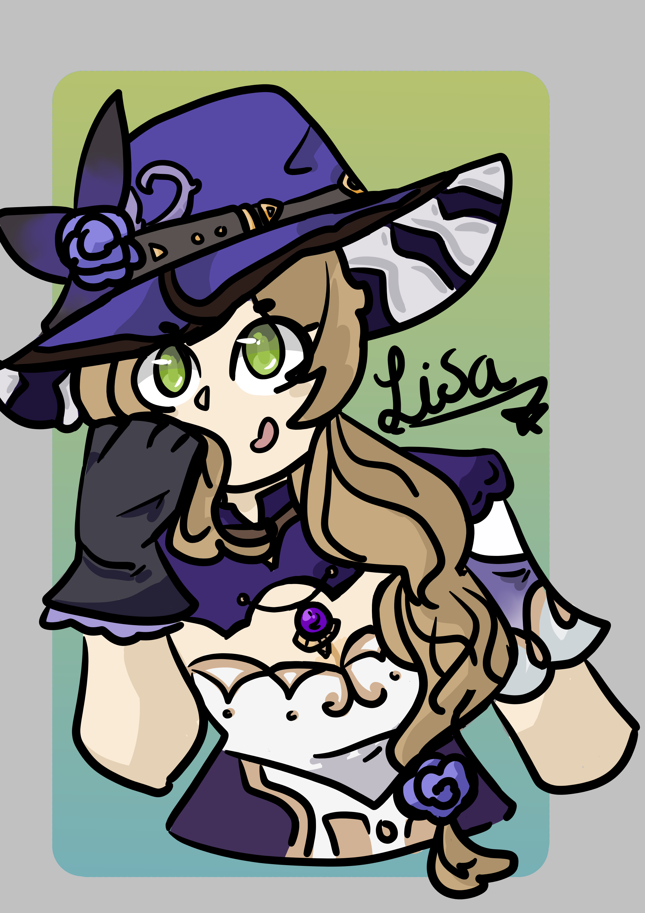 Lisa Fanart Genshin Impact | HoYoLAB