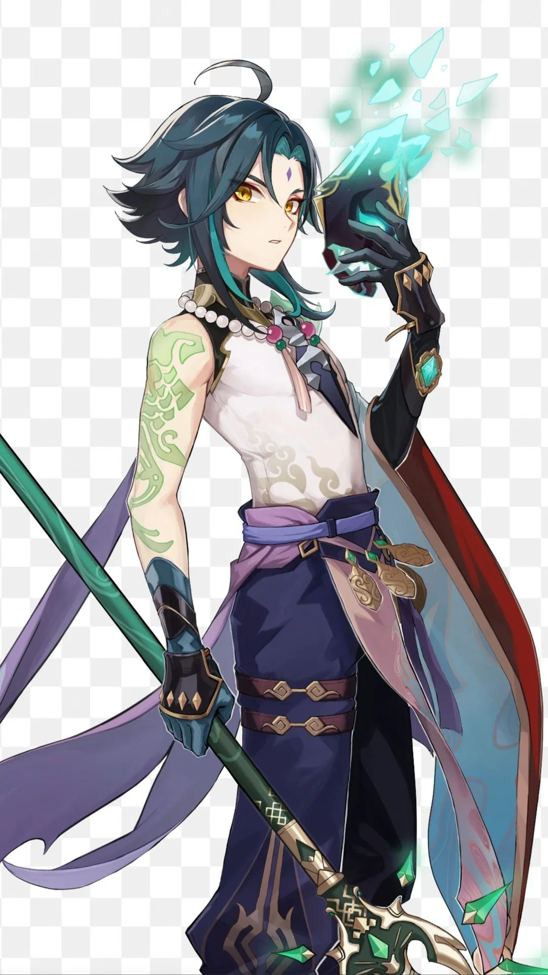 my 1st xiao drawing and post Genshin Impact | HoYoLAB