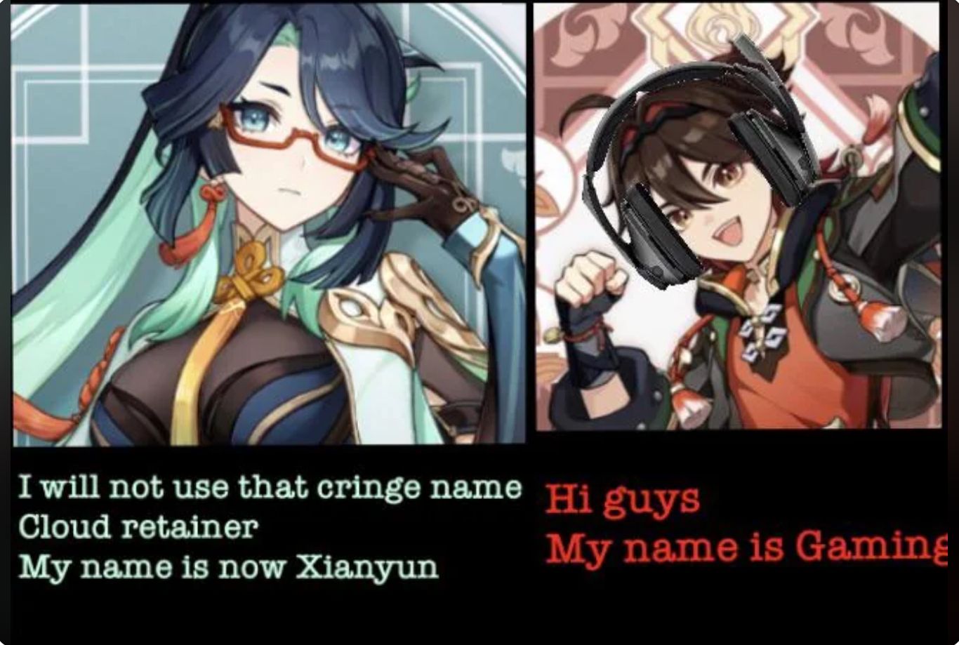 Xianyun meme Genshin Impact | HoYoLAB