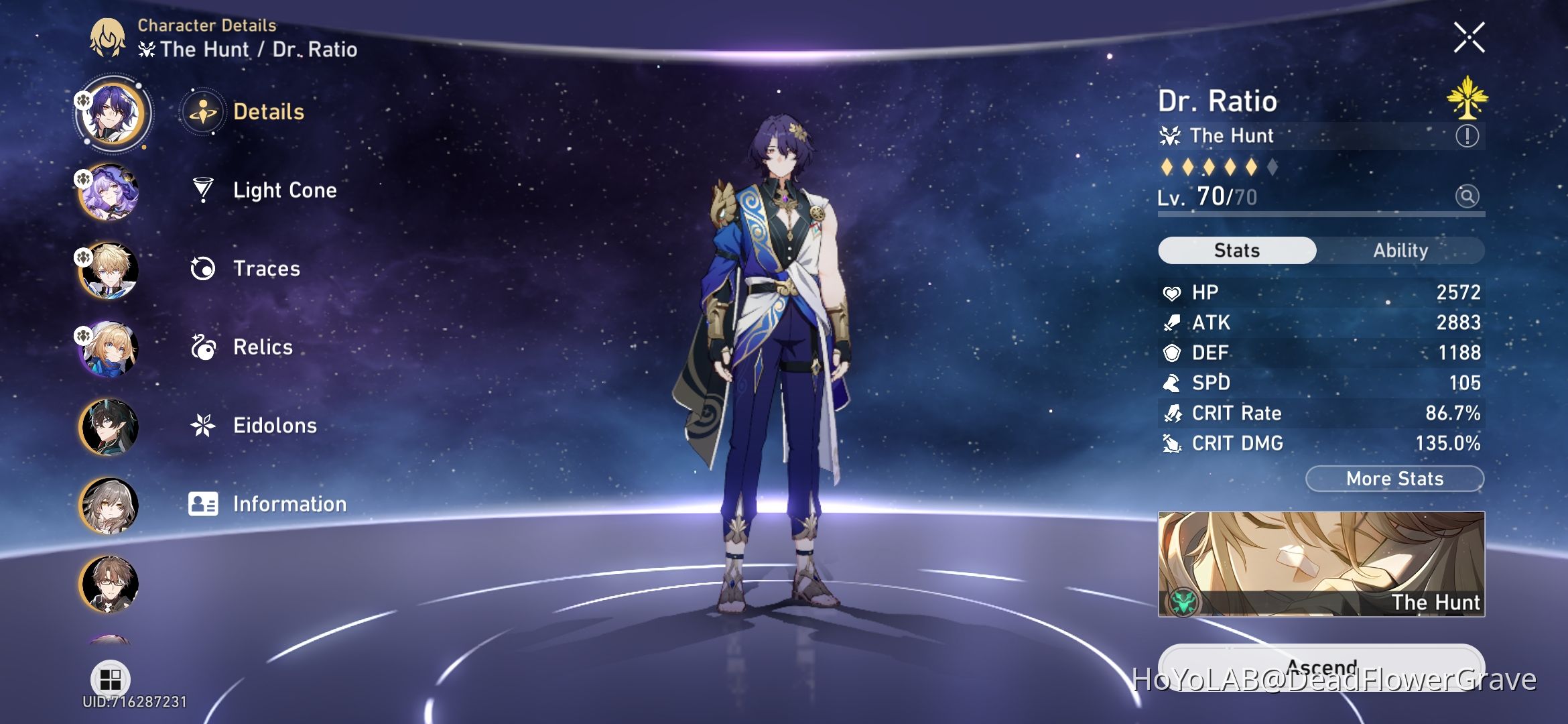 Dr. Ratio Build Honkai: Star Rail | HoYoLAB