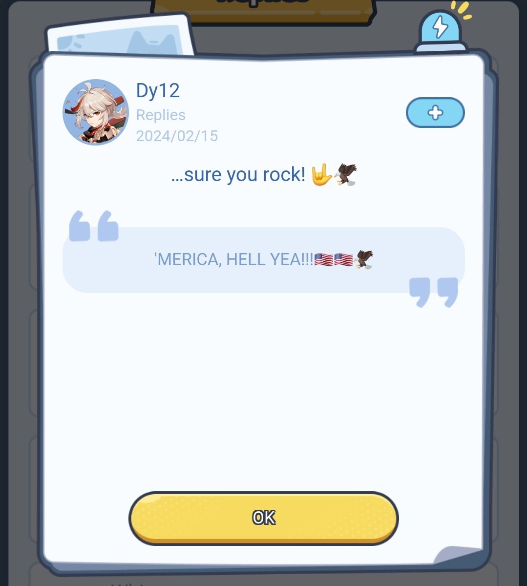 hell yeah!🇺🇲🦅 Genshin Impact | HoYoLAB